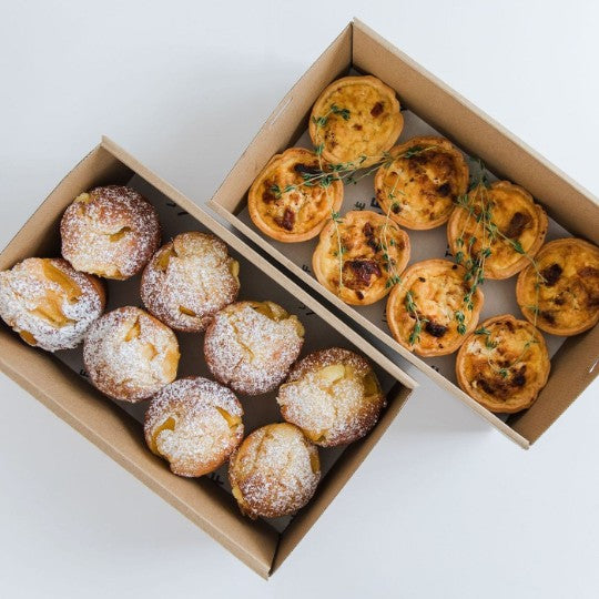 Morning/Afternoon Tea Platter (one sweet, one savoury) – Glume catering